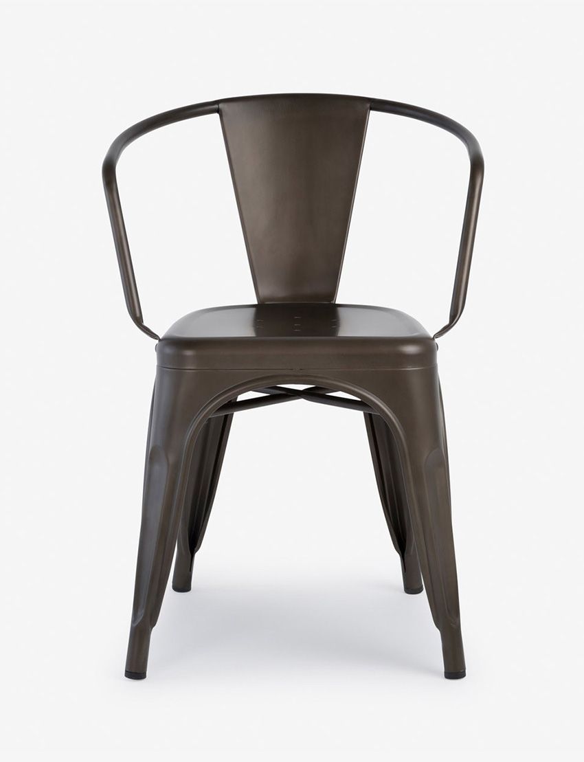 Antibes Stacking Steel Arm Chair